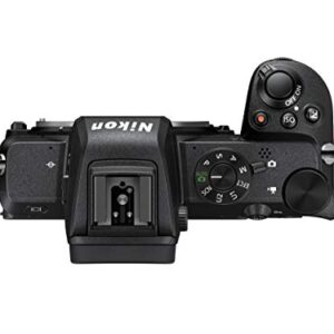 Nikon Z50 Body Mirrorless Camera (209-point Hybrid AF, High Speed Image Processing, 4K UHD Movies, High Resolution LCD Monitor) VOA050AE