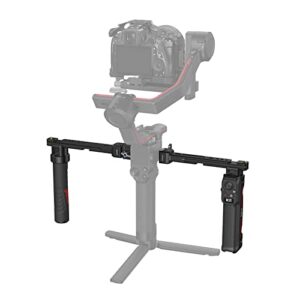 smallrig wireless control dual handle handgrip for dji rs 3 pro / rs 2 gimbal – 3954