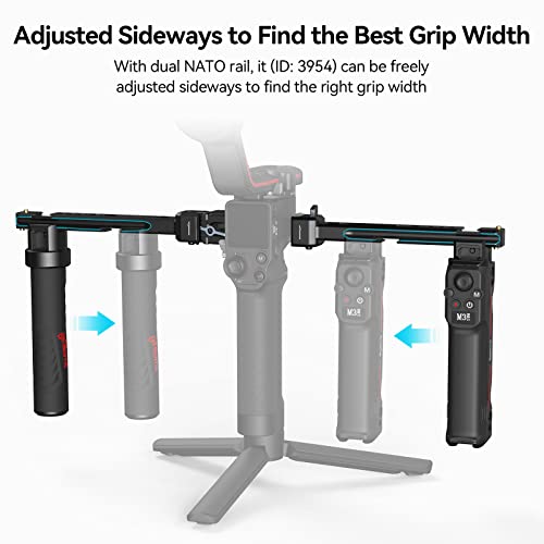 SmallRig Wireless Control Dual Handle Handgrip for DJI RS 3 Pro / RS 2 Gimbal - 3954