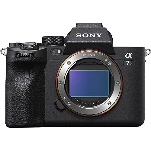 Sony a7S III Mirrorless Body Only Camera (Black) Bundle + Accessories (LED Light, 256Gb Memory, Extra Batteries and More)