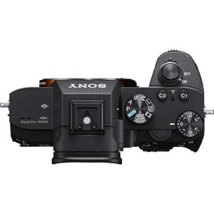 Sony a7 III Mirrorless Camera (Black) with Sony FE 28-70mm f/3.5-5.6 Bundle + Accessories (LED Light, 256Gb Memory, Extra Batteries and More)