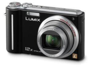 panasonic lumix dmc-zs1 10mp digital camera with 12x wide angle mega optical image stabilized zoom and 2.7 inch lcd (black)