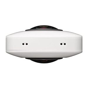 Ricoh Theta SC2 360-Degree 4K Spherical VR Camera (White) Bundle with Power Bank, TL-1 Lens Cap and Lens Pen (4 Items)