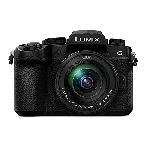 Panasonic LUMIX G95 20.3 Megapixel Mirrorless Camera with 12-60mm F3.5-5.6 Lens Bundle with Panasonic LUMIX 45-150mm F4.0-5.6 G Vario Lens, 128GB SDXC Memory Card, and Camera Gadget Bag (4 Items)