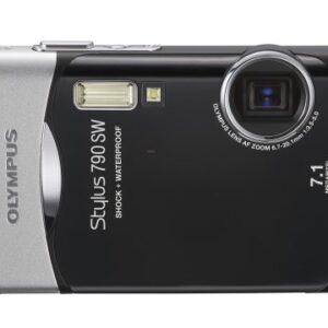 Olympus Stylus 790SW 7.1MP Waterproof Digital Camera with Dual Image Stabilized 3x Optical Zoom (Black)