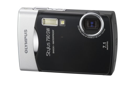 Olympus Stylus 790SW 7.1MP Waterproof Digital Camera with Dual Image Stabilized 3x Optical Zoom (Black)