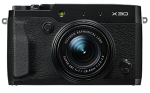 fujifilm x30 12 mp digital camera with 3.0-inch lcd (black)