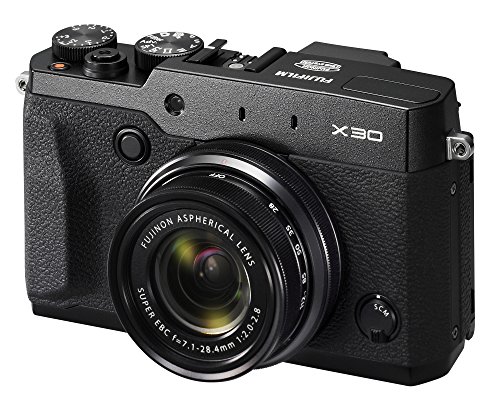 Fujifilm X30 12 MP Digital Camera with 3.0-Inch LCD (Black)