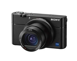 sony rx100va 20.1mp digital camera: rx100 v cyber-shot camera black (renewed)