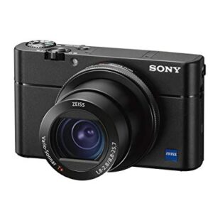 Sony RX100VA 20.1MP Digital Camera: RX100 V Cyber-shot Camera Black (Renewed)