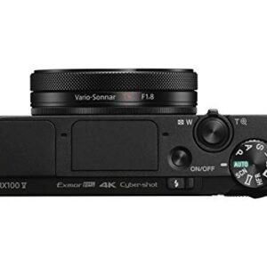 Sony RX100VA 20.1MP Digital Camera: RX100 V Cyber-shot Camera Black (Renewed)