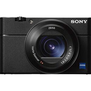 Sony RX100VA 20.1MP Digital Camera: RX100 V Cyber-shot Camera Black (Renewed)