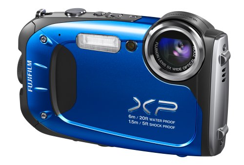 Fujifilm FinePix XP60 16.4MP Digital Camera with 2.7-Inch LCD (Blue) (Discontinued by Manufacturer)