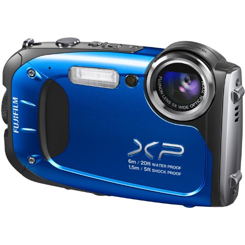 Fujifilm FinePix XP60 16.4MP Digital Camera with 2.7-Inch LCD (Blue) (Discontinued by Manufacturer)