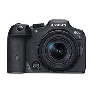 Canon EOS R7 Mirrorless Camera w/RF-S18-150mm f/3.5-6.3 is STM Lens Kit (International Model) (Renewed)