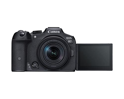 Canon EOS R7 Mirrorless Camera w/RF-S18-150mm f/3.5-6.3 is STM Lens Kit (International Model) (Renewed)