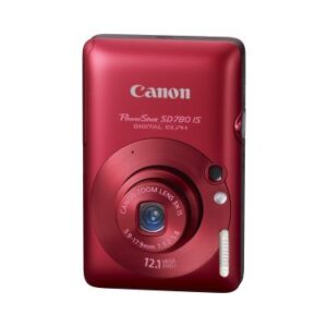 Canon PowerShot SD780IS 12.1 MP Digital Camera with 3x Optical Image Stabilized Zoom and 2.5-inch LCD (Deep Red)