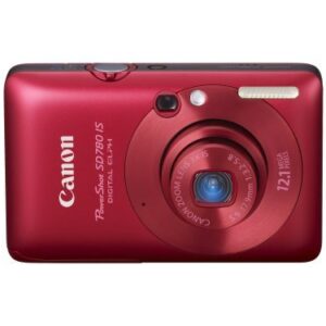 Canon PowerShot SD780IS 12.1 MP Digital Camera with 3x Optical Image Stabilized Zoom and 2.5-inch LCD (Deep Red)