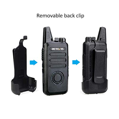 Retevis RT22S 2 Way Radios Walkie Talkies Long Range,Two Way Radios Rechargeable with Earpiece and Mic,Channel Display,Hands Free,for Healthcare Church School Retail Restaurant Automotive(10 Pack)