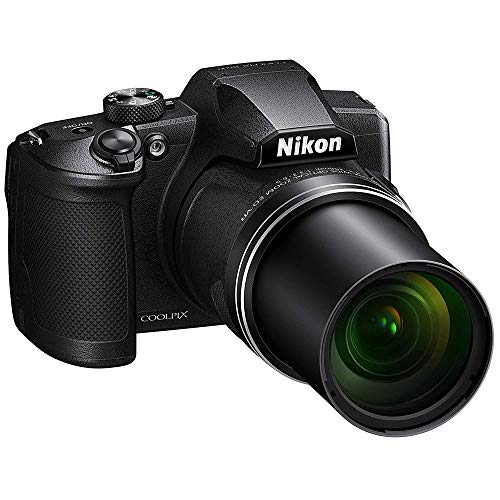 Nikon 26528B COOLPIX B600 16MP 60x Optical Zoom Digital Camera w/Built-in Wi-Fi - Black - (Renewed)