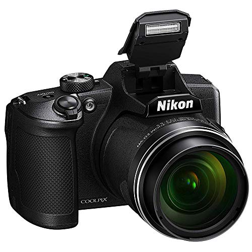 Nikon 26528B COOLPIX B600 16MP 60x Optical Zoom Digital Camera w/Built-in Wi-Fi - Black - (Renewed)