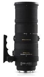 sigma apo 150-500mm f5-6.3 dg os hsm (canon) black