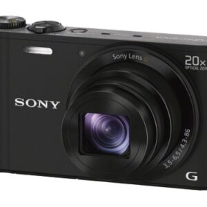 Sony DSC-WX300/B 18.2 MP Digital Camera with 20x Optical Image Stabilized Zoom and 3-Inch LCD (Black)