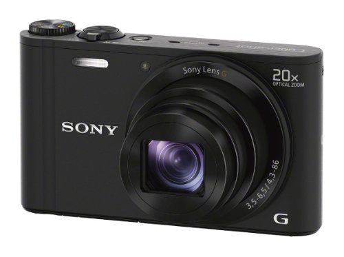 Sony DSC-WX300/B 18.2 MP Digital Camera with 20x Optical Image Stabilized Zoom and 3-Inch LCD (Black)