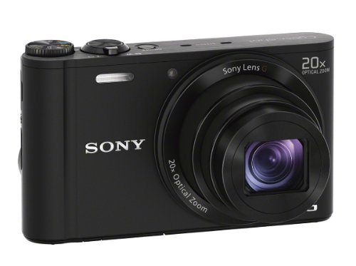 Sony DSC-WX300/B 18.2 MP Digital Camera with 20x Optical Image Stabilized Zoom and 3-Inch LCD (Black)