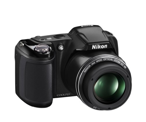 Nikon COOLPIX L810 16.1 MP Digital Camera with 26x Zoom NIKKOR ED Glass Lens and 3-inch LCD (Black) (OLD MODEL)