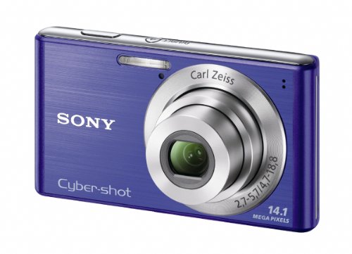 Sony Cyber-Shot DSC-W530 14.1 MP Digital Still Camera with Carl Zeiss Vario-Tessar 4x Wide-Angle Optical Zoom Lens and 2.7-inch LCD (Blue)