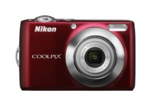 nikon coolpix l22 12.0mp digital camera with 3.6x optical zoom and 3.0-inch lcd (red-primary)