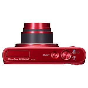 Canon PowerShot SX610 HS (Red)