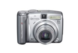 canon powershot a720is 8mp digital camera with 6x optical image stabilized zoom (old model)