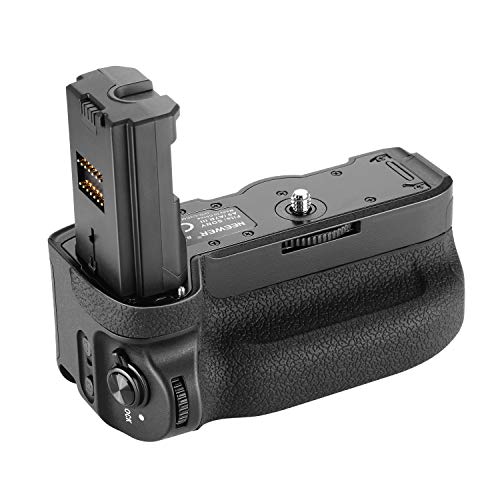 Neewer Vertical Battery Grip for Sony A9 A7III A7RIII Cameras, Replacement for Sony VG-C3EM, Only Works with NP-FZ100 Battery (Battery Not Included)