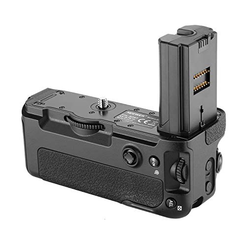 Neewer Vertical Battery Grip for Sony A9 A7III A7RIII Cameras, Replacement for Sony VG-C3EM, Only Works with NP-FZ100 Battery (Battery Not Included)