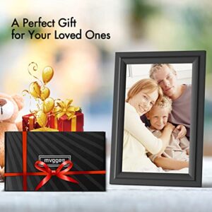 Mvgges 10.1 Inch Digital Picture Frame, Smart WiFi Digital Photo Frame, 16GB Storage, Auto-Rotate, IPS Touch Screen, Wall-mountable, Share Photos and Videos Instantly via Free App from Anywhere