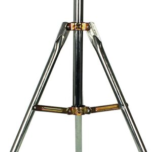 Heavy-Duty Tripod Base with 1.66 Inch Mast, 3 Feet