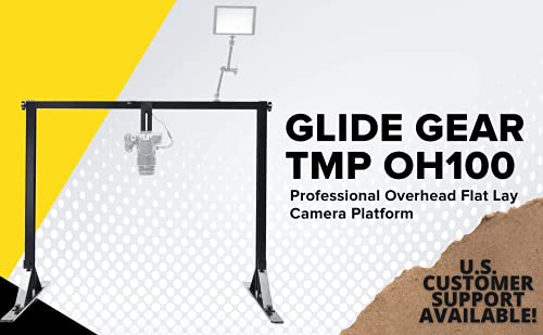 Glide Gear OH100 Professional Metal Overhead Table Top Mount Stand Photography Studio DSLR Video Camera iPhone Top Down Platform