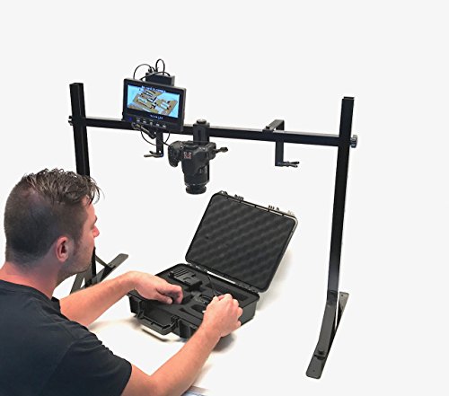 Glide Gear OH100 Professional Metal Overhead Table Top Mount Stand Photography Studio DSLR Video Camera iPhone Top Down Platform