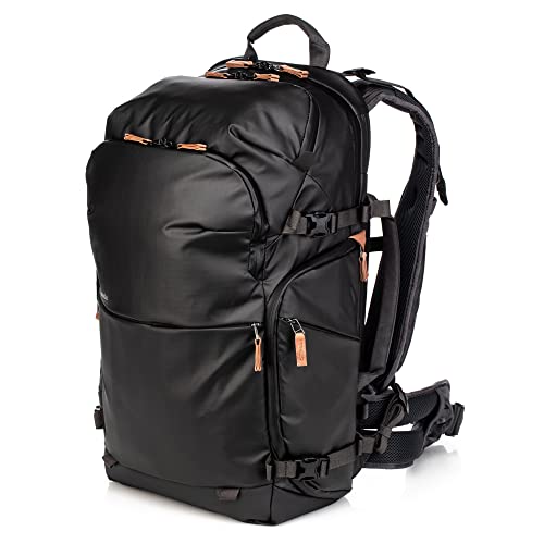 Shimoda Explore V2 30 Water Resistant Camera Backpack - Fits DSLR, Mirrorless Cameras, Batteries & Lenses - Medium Mirrorless V2 Core Unit Modular Camera Insert Included - Black (520-156)