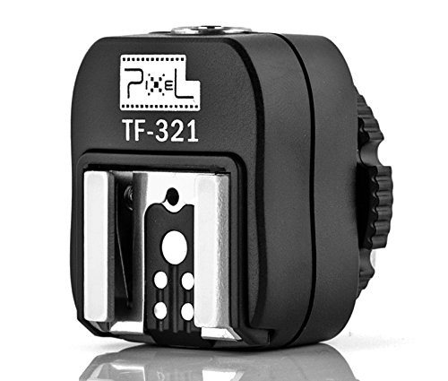 Pixel e-TTL Flash Hot Shoe Adapter with Extra PC Sync Port for Canon DSLRs and Flashguns