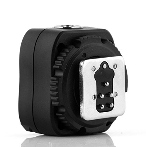 Pixel e-TTL Flash Hot Shoe Adapter with Extra PC Sync Port for Canon DSLRs and Flashguns