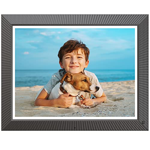 NETHGROW 16.2 inch Large WiFi Digital Photo Frame - Digital Picture Frame Wall Mountable, 32GB Touch Screen Motion Sensor Auto Rotate, Send Photos via Email/App Instantly, Unlimited Cloud Storage