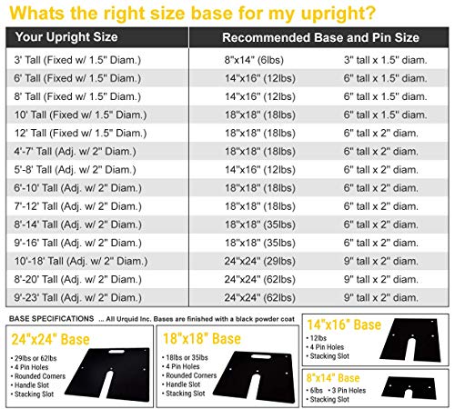 Pipe and Drape Backdrop Kit (6-10' Tall x 6-10' Wide Adjustable)