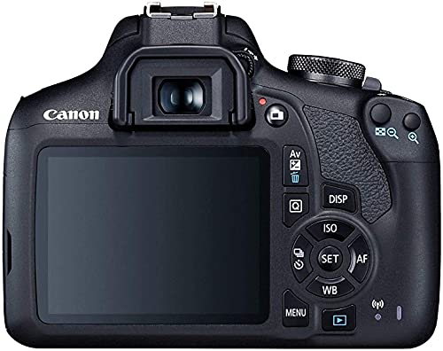 Inspire Digital Canon EOS Rebel 2000D DSLR Camera with 18-55mm is II Lens Bundle + Canon EF 75-300mm f/4-5.6 III Lens and 500mm Preset Lens + 32GB Memory + Monopod + Padded Case (Renewed)