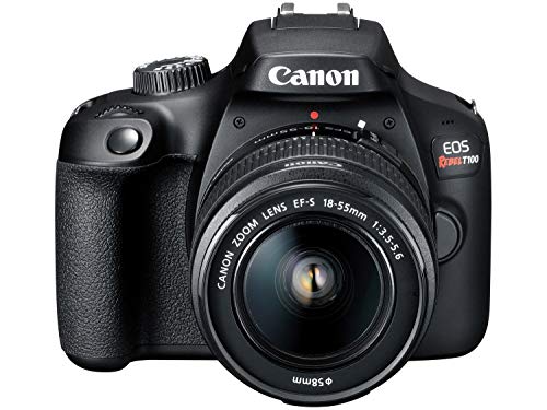 Canon EOS Rebel T100 DSLR Camera w/EF-S 18-55mm f/3.5-5.6 DC Lens (International Model)