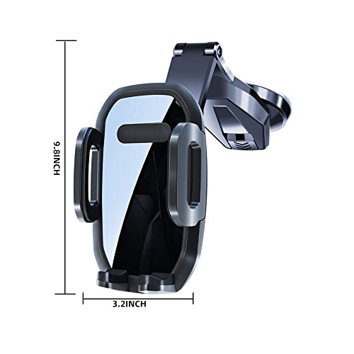 KIFIDAN Phone Mount for Car, Dashboard Car Phone Bracket Universal Sturdy Sucker, Compatible with All Types of Mobile Phone Use