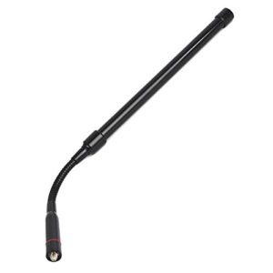 hys adjustable gooseneck cs tactical antenna sma-female vhf uhf 144/430mhz antenna with black fiberglass for kenwood baofeng uv-5r/82 two way radio