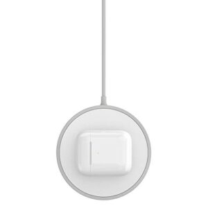 mophie Wireless Charge Pad - Apple Optimized - 7.5W Qi Wireless Technology for Apple Airpods, iPhone 11, 11 Pro, 11 Pro Max, XR, XS Max, X/XS, 8 and 8 Plus - Polished White